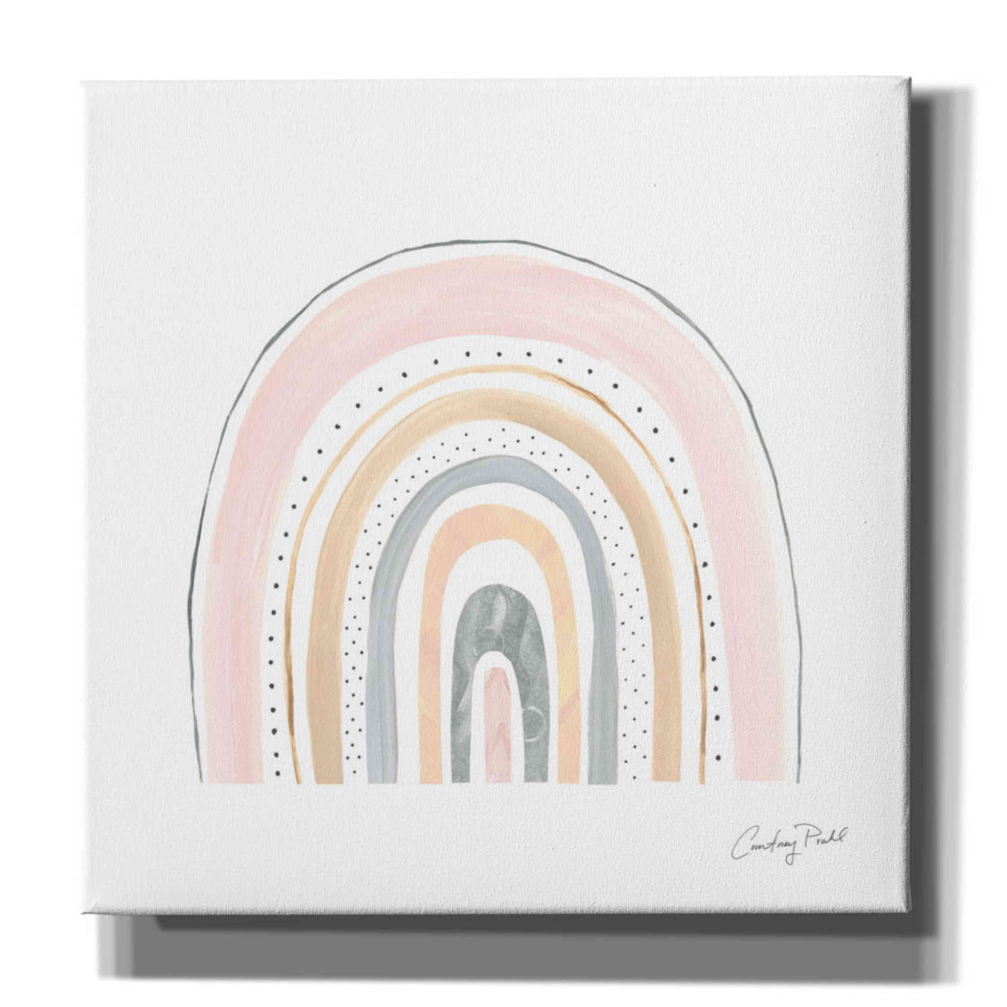 Epic Graffiti 'Boho Rainbow VIII by Courtney Prahl, Canvas Wall Art, 18 ...