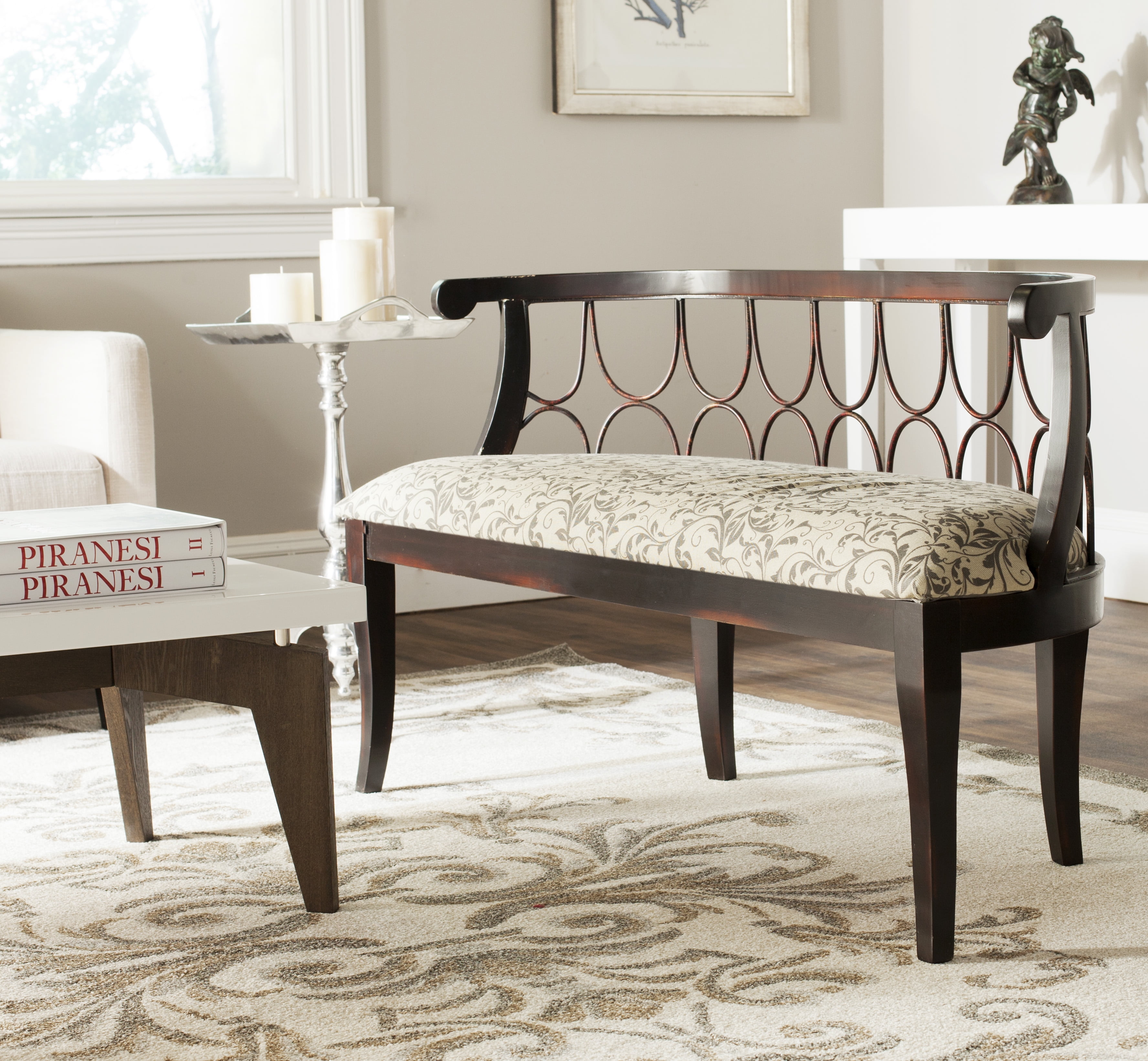 Safavieh Norma Bench, Multiple Colors - Walmart.com