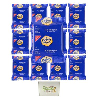 Honey Maid Prepackaged Original Honey Graham Crackers, 14.4 oz, 4 Count ...