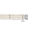Primal Silver Sterling Silver Rhodium Plated 6 7mm White Freshwater