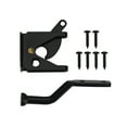 Self Locking, Heavy Duty Gate Latch, Black - Walmart.com