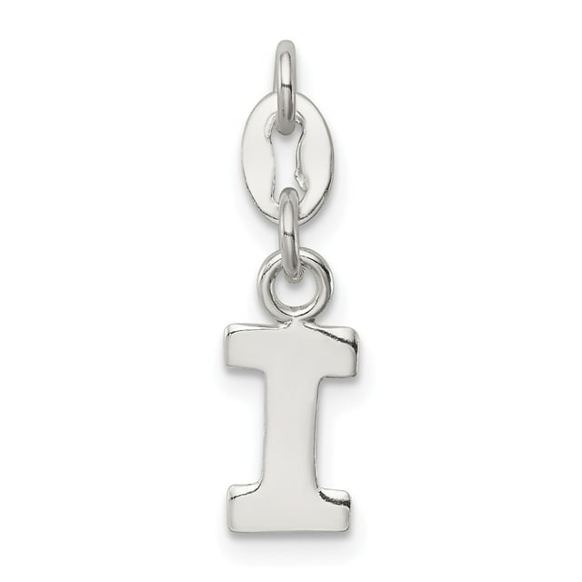 FB Jewels Sterling Silver Initial I Pendant - Walmart.com