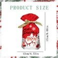BIZHUA Drawstring Gift Pouch D, Ribbon Tie Candy Bag for Christmas ...