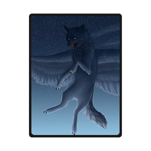 Evil Wolf Anime With Wings