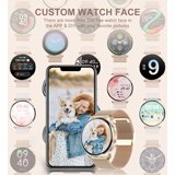 Smart Watch for Women: An Answer Call & Text Compatible Device, 1.32 ...