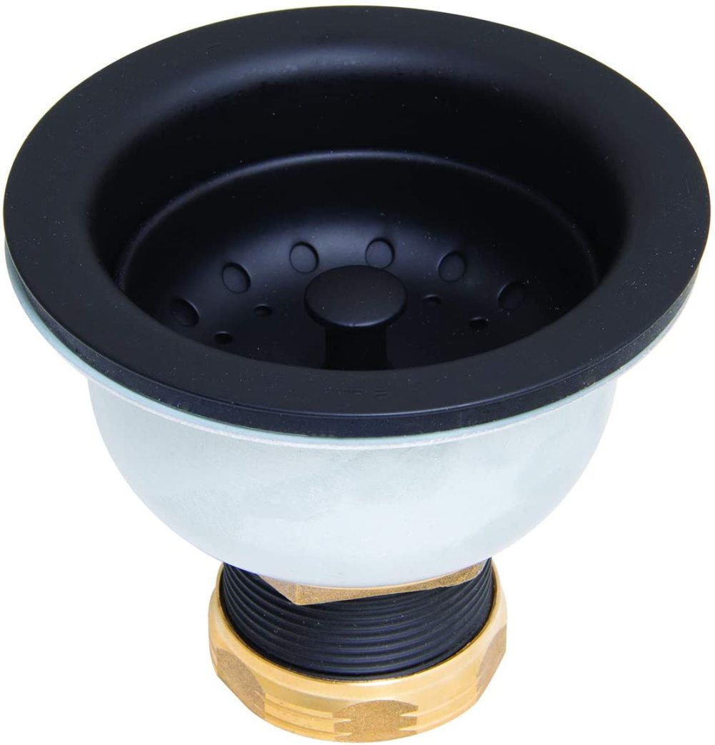 Speakman S-3471-MB Kitchen Deep Dish Posi-Lock Assembly Round Drain ...