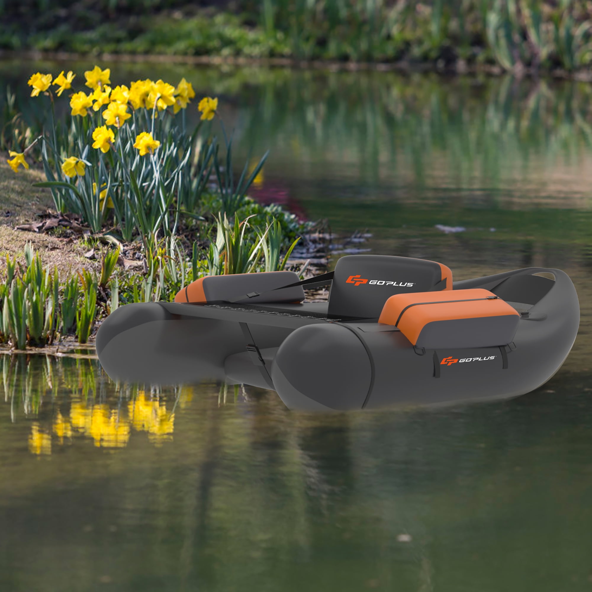 【T-ポイント5倍】 Xproutdoor Fishing Float Tube with Adjustable Backpack ...