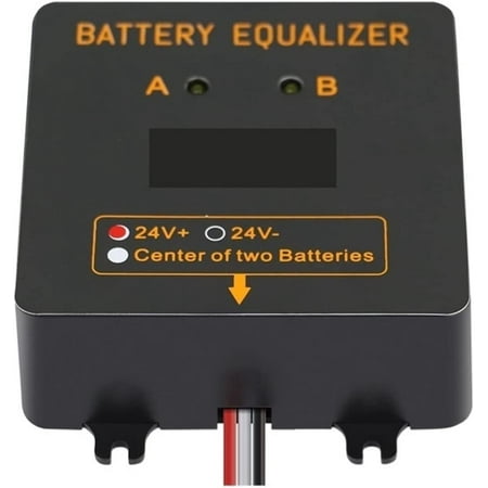 Battery Voltage Balancer Battery Equalizer for Two Pieces 12V Gel Flood ...