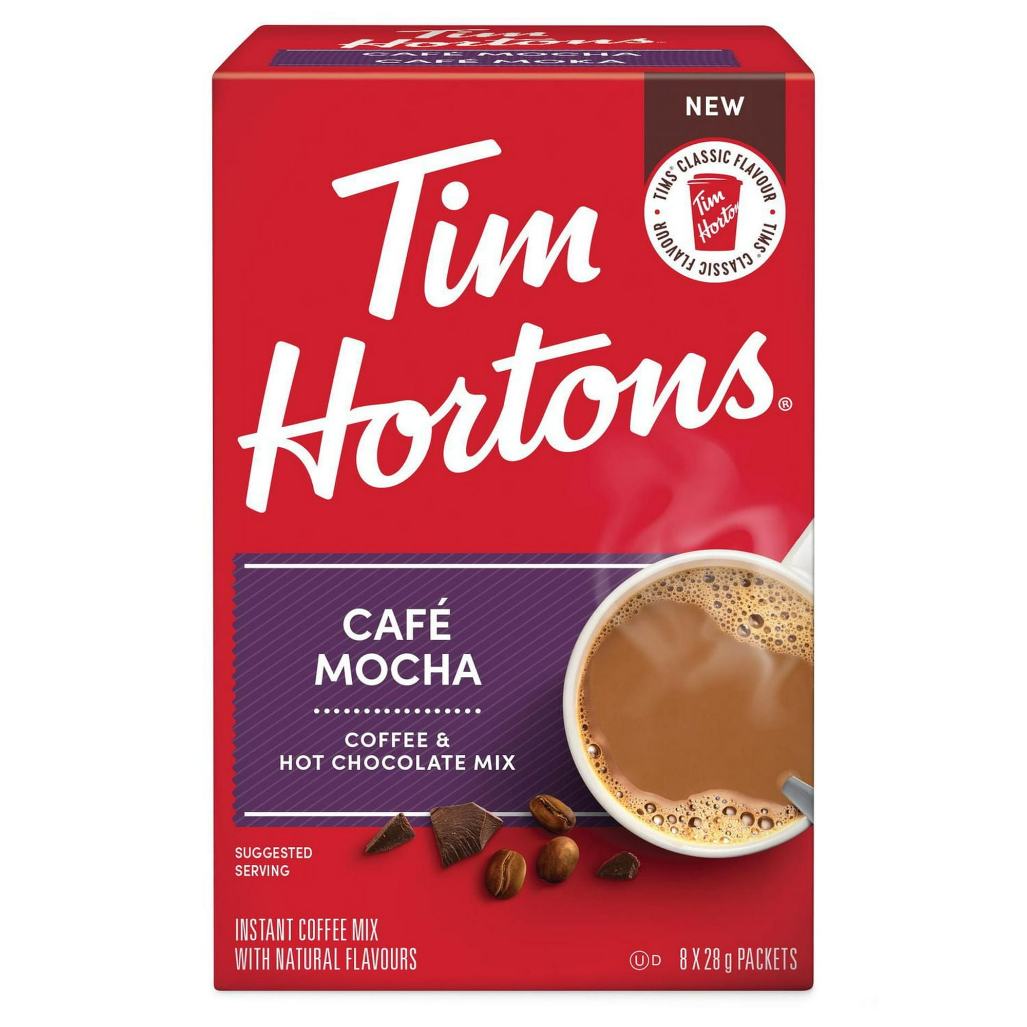 Click here for Tim Hortons Cafe Mocha Packet 28 G prices