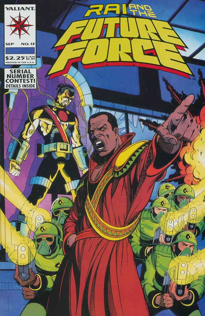 Rai and the Future Force #13 VF ; Valiant Comic Book - Walmart.com