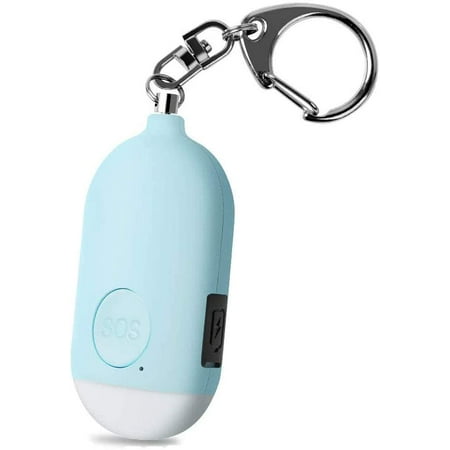 Personal Security Alarm Keychain with LED Flashlight for Women and ...