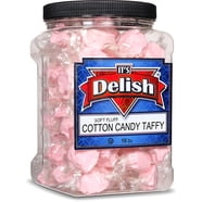 Blue Blueberry Flavored Taffy by Its Delish, 18 OZ Jumbo Container ...