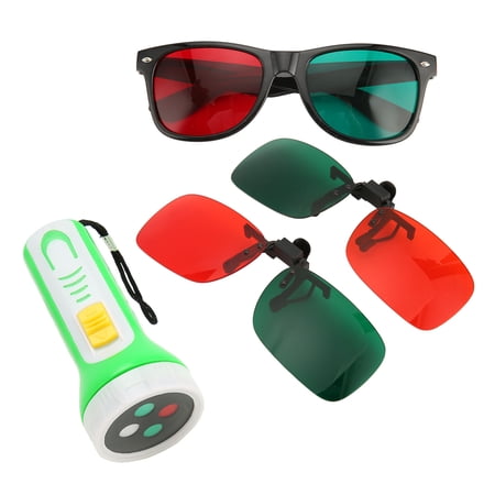 Dot Red Green Glasses,Worth 4 Dot Red Dot Test Light Penlight ...