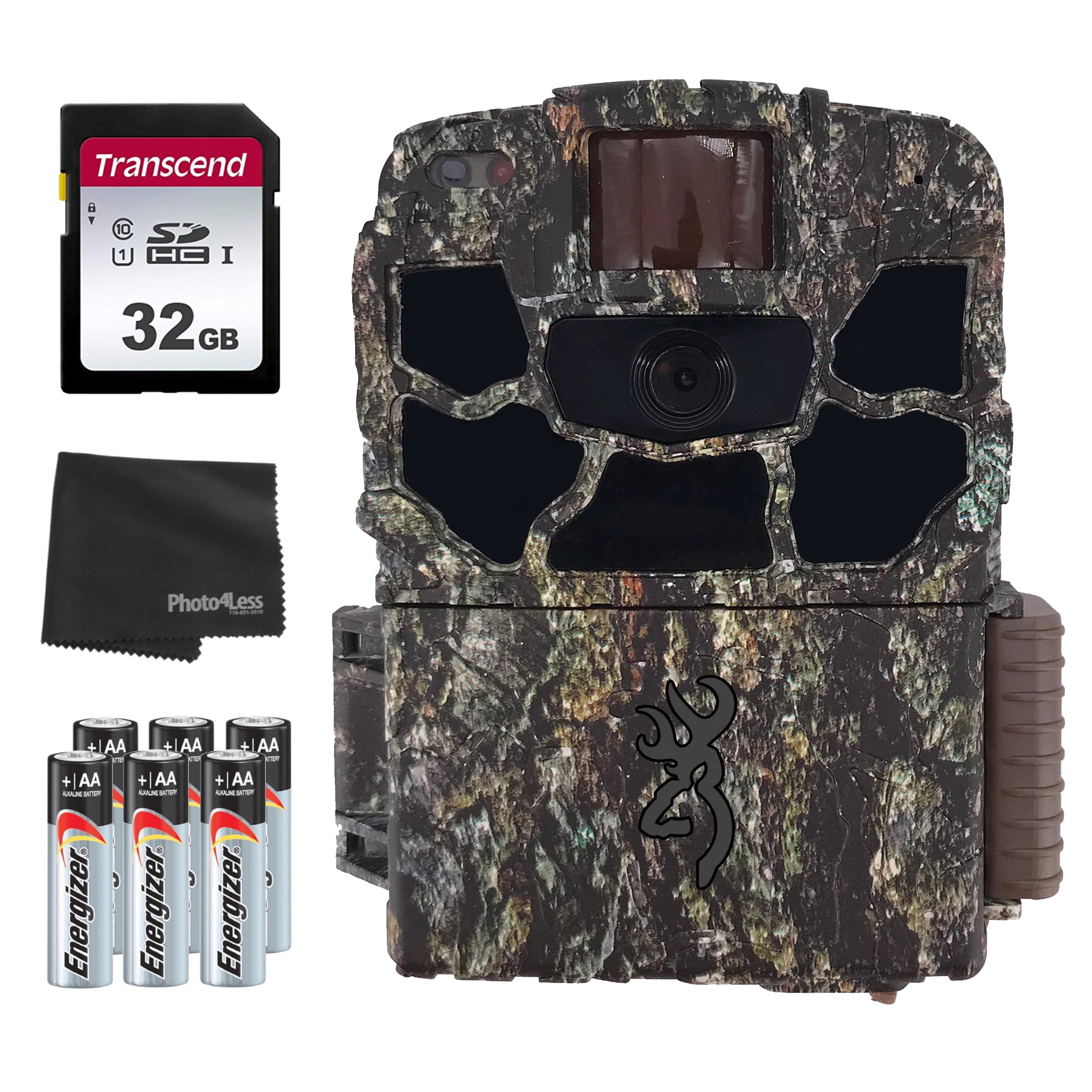 Browning Trail Camera Dark Ops Full HD 22MP Trail Camera + 32GB SD Card ...