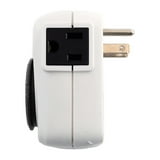 Uninex 24 Hour Mechanical Pin Timer Plug-In with 2 Grounded Outlets ...