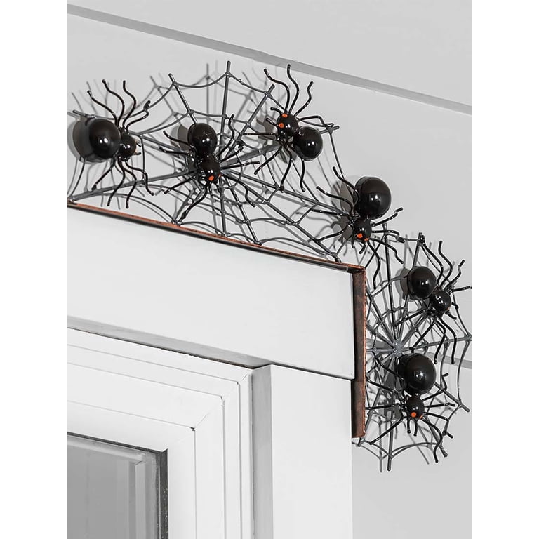 Metal Spider Web Art