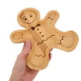 Christmas Charcuterie Board Gingerbread Man Serving Trays Xmas Wood ...