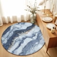 3ft Area Rug,Marble Texture Pattern Washable Large Rugs Soft Non-Slip ...