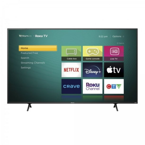 Refurbished Hisense 55" Class 4K (2160p) Smart LED TV (55U6KR) - Walmart.ca