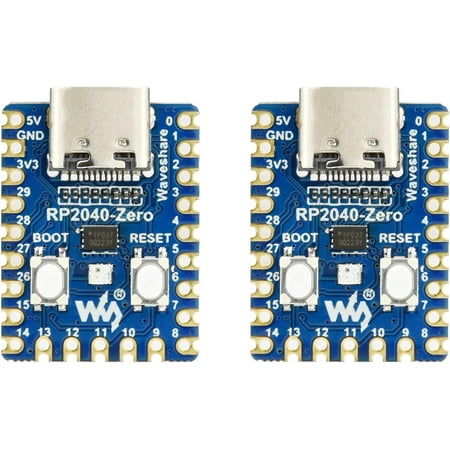 Waveshare RP2040-Zero High-Performance Pico-Like MCU Board Based On Raspberry Pi Microcontroller ...