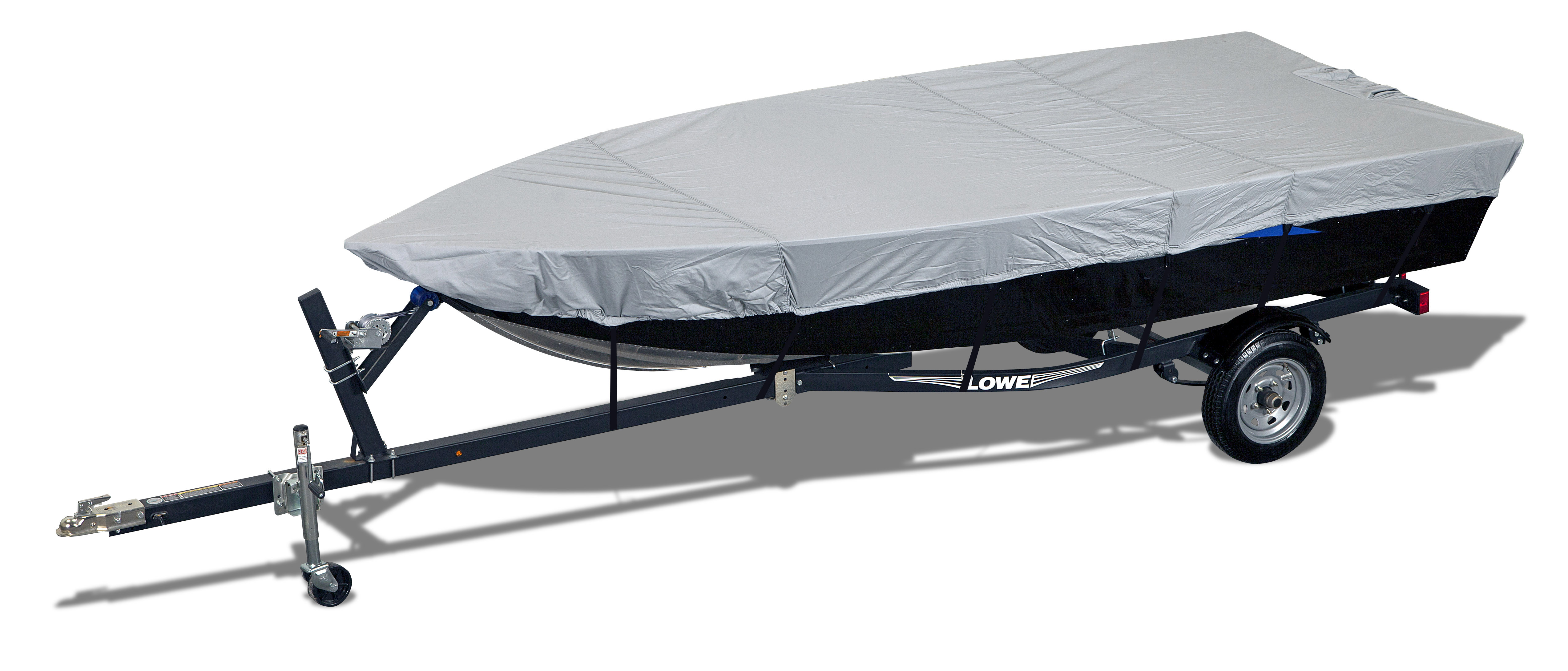 Seachoice 97721 Semi Custom Cover For Jon Boat Haze Gray Fits 16