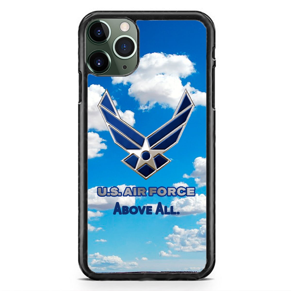 US Air Force Military Above All Case Slim Shockproof Hard Rubber Custom ...