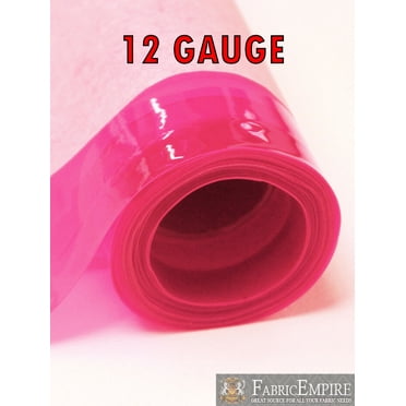30 Gauge Red Tinted Plastic Vinyl Fabric 48" Wide Sold By The Yard ...