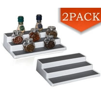 3-Tier Expandable Spice Rack Organizer for Countertop and Cupboards ...