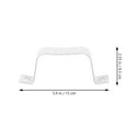 Gutter Bracket Strap Gutter Drainage Connector Aluminum Alloy Downspout ...