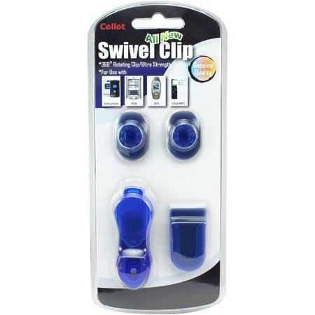 Blue Universal Swivel 4PC Clip (4 in 1) Sea Clamshell PackageItfits ...
