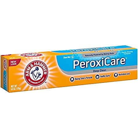 Arm Hammer Peroxicare Healthy gums Toothpaste, Baking Soda Peroxide ...