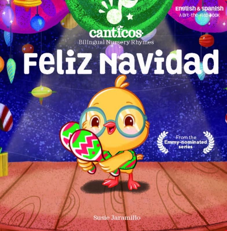 Canticos Bilingual Nursery Rhymes: Feliz Navidad (Board Book) - Walmart.com