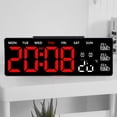 NEXAVKPR Night Light Digital Alarm Clock Electric Desk Clock with ...