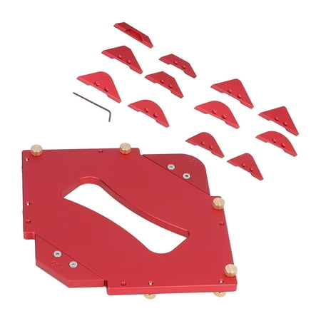 LYUMO Router Table Corner Jig Aluminum Alloy Radius Templates Kit For ...