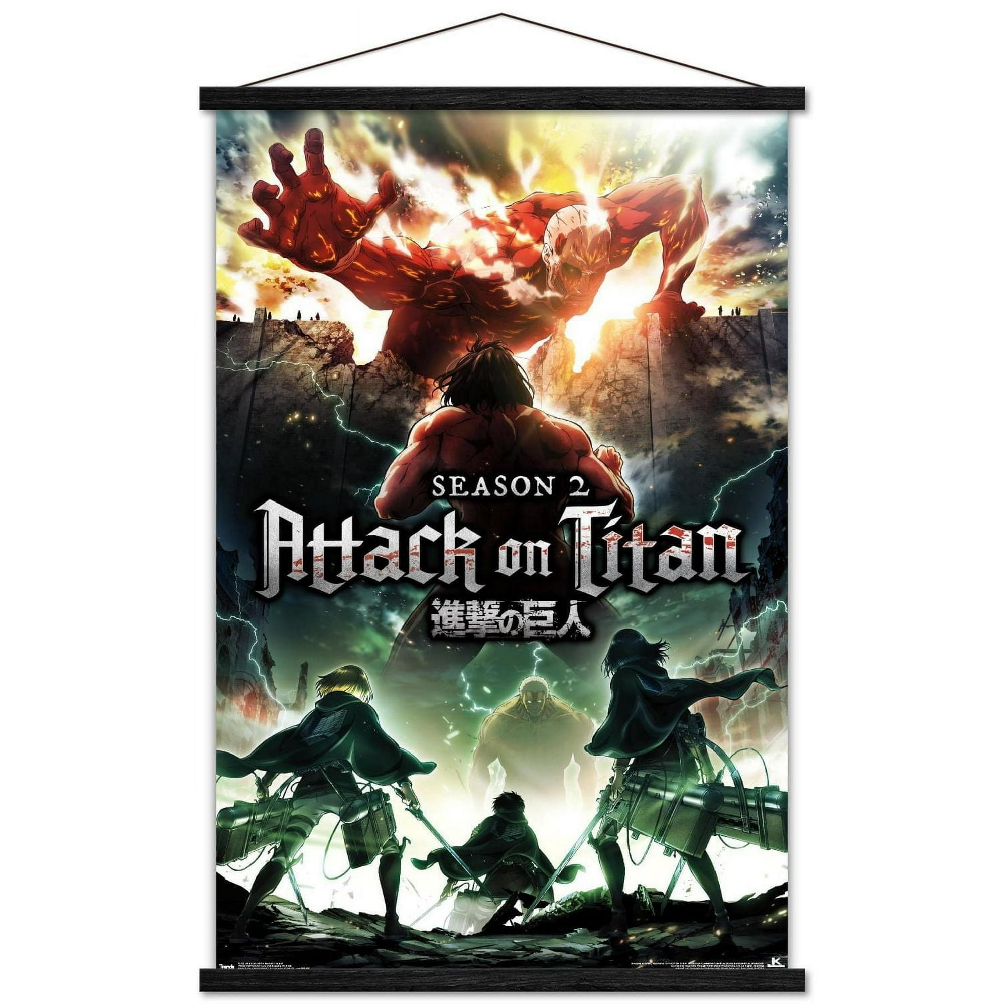 Click here for Trends International Attack On Titan - Season 2 Te... prices
