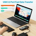 USB C Hub Ethernet Multiport Adapter, 11-in-1 USB C Docking Station 4K ...
