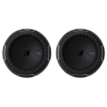 KICKER Car Subwoofer: Dual 12 Inch Solo Baric 2 Ohm 1200W RMS Power ...