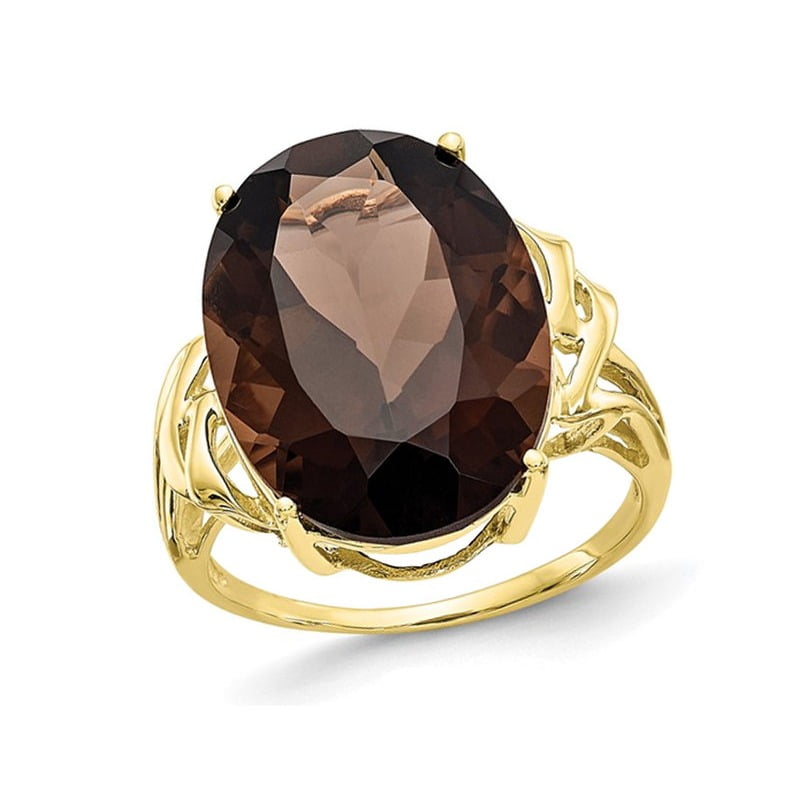 Click here for Gem And Harmony Large 12.30 Carat (Ctw) Smoky Quar... prices