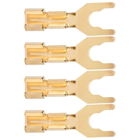 Y Plug Spade Connector, High Sensitivity Professional Spade Fork Plug ...