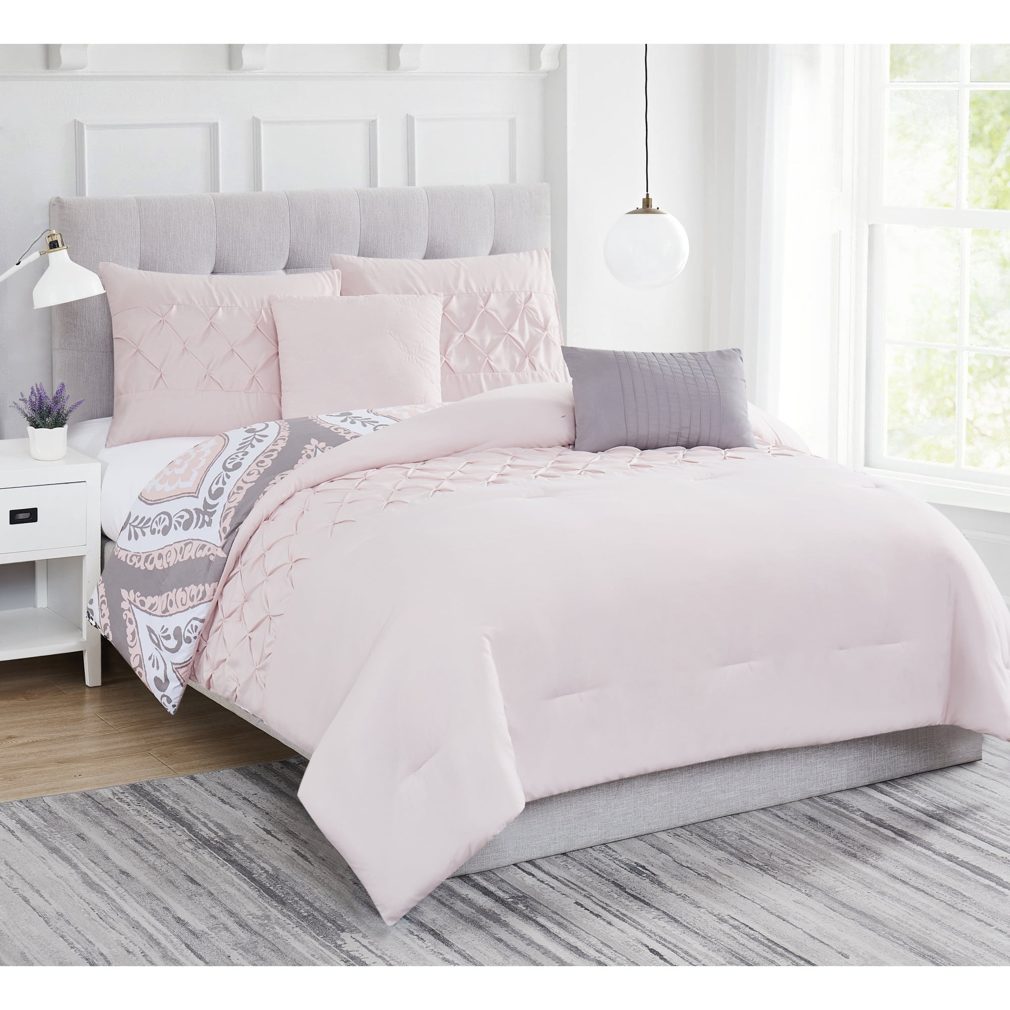 RT Designers Collection Dylan Reversible Comforter Set - 5-Piece ...