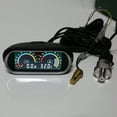 Universal Digital Truck Car gauge Water Temp Gauge Oil Pressure Meter ...