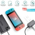 Nintendo Switch AC Adapter Charger Cable for Handheld, TV Mode, Pro ...