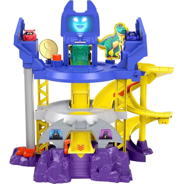DC Batwheels Toy Car Race Track Playset - Bam The Batmobile & Redbird ...
