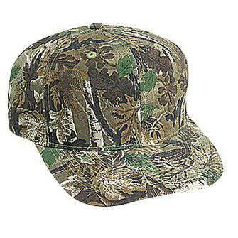 OTTO Camouflage Cotton Blend Twill 6 Panel Pro Style Baseball Cap - Lt ...