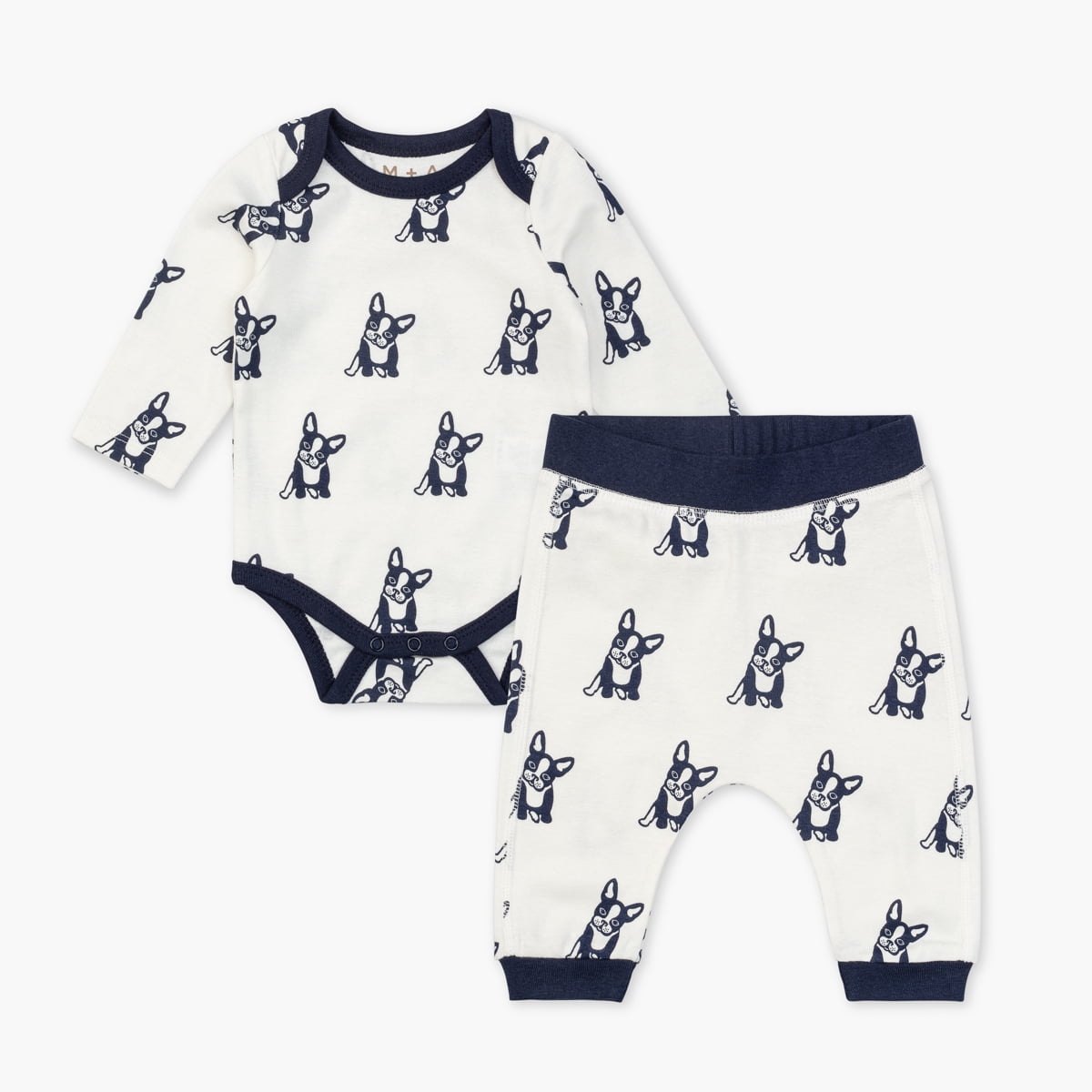 M+A by Monica + Andy Organic Cotton Baby First Moves Set, Sizes Preemie ...