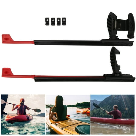 HURRISE Adjustable Kayak Foot Pegs Foot Brace Pedals Canoe Boat Rudder ...