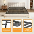 2 Inch Box Spring with Round Corners - 3000 lbs Capacity, Low Profile ...