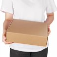 11x9x3 inch Shipping Boxes Bulk 25 Pack Brown, Tab Lock Tuck Top Mailer ...