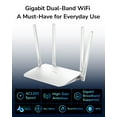 Cudy WR1200 Dual-Band AC1200 Mesh Router with Accessories - Walmart.com