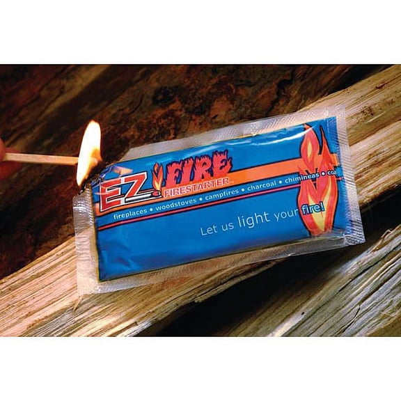 EZ FIRE FIRESTARTER for Fireplace, Campfire, or Grill, Safe, Fast, Gel ...